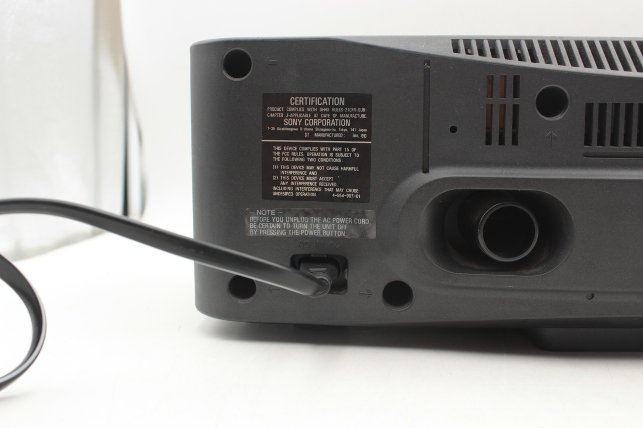 Sony ZS-M1 MiniDisc Boom Box - works, but dead display