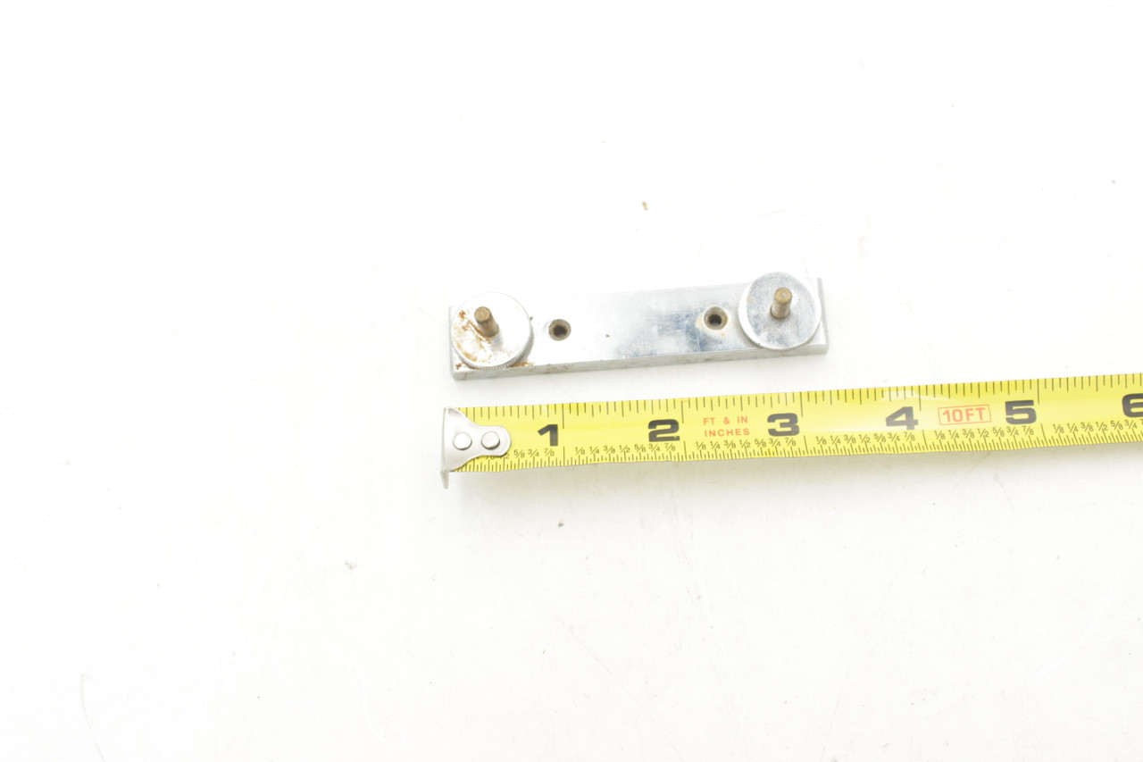Teisco Vintage MIJ Metal Adjustable Bridge Base Plate w/ thumb screws