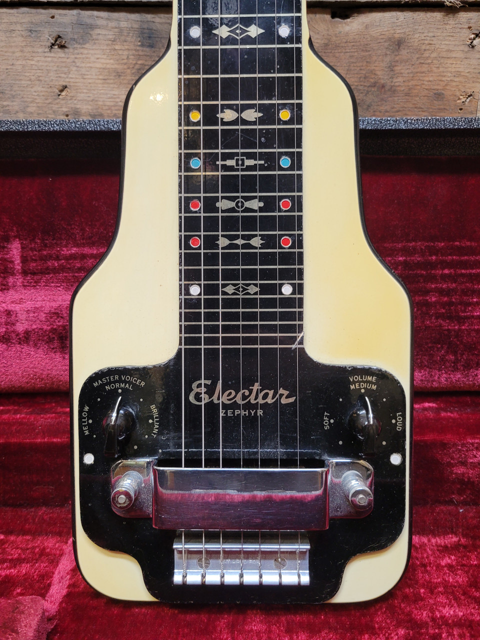 Epiphone Electar Zephyr Vintage 1939 Electric Lapsteel Slide Guitar w/ OHSC