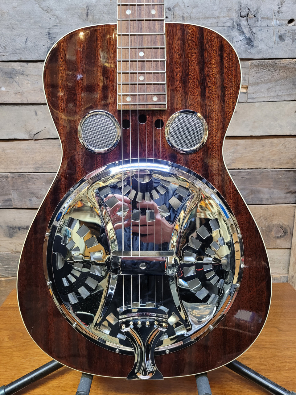 Regal RD-40 NS Squareneck Resonator Dobro Mahogany Guitar