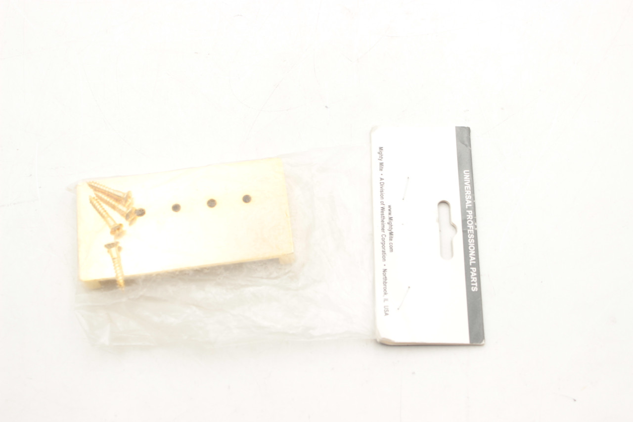 Mighty Mite High Mass 5 String Brass Gold Bass Guitar Bridge NOS