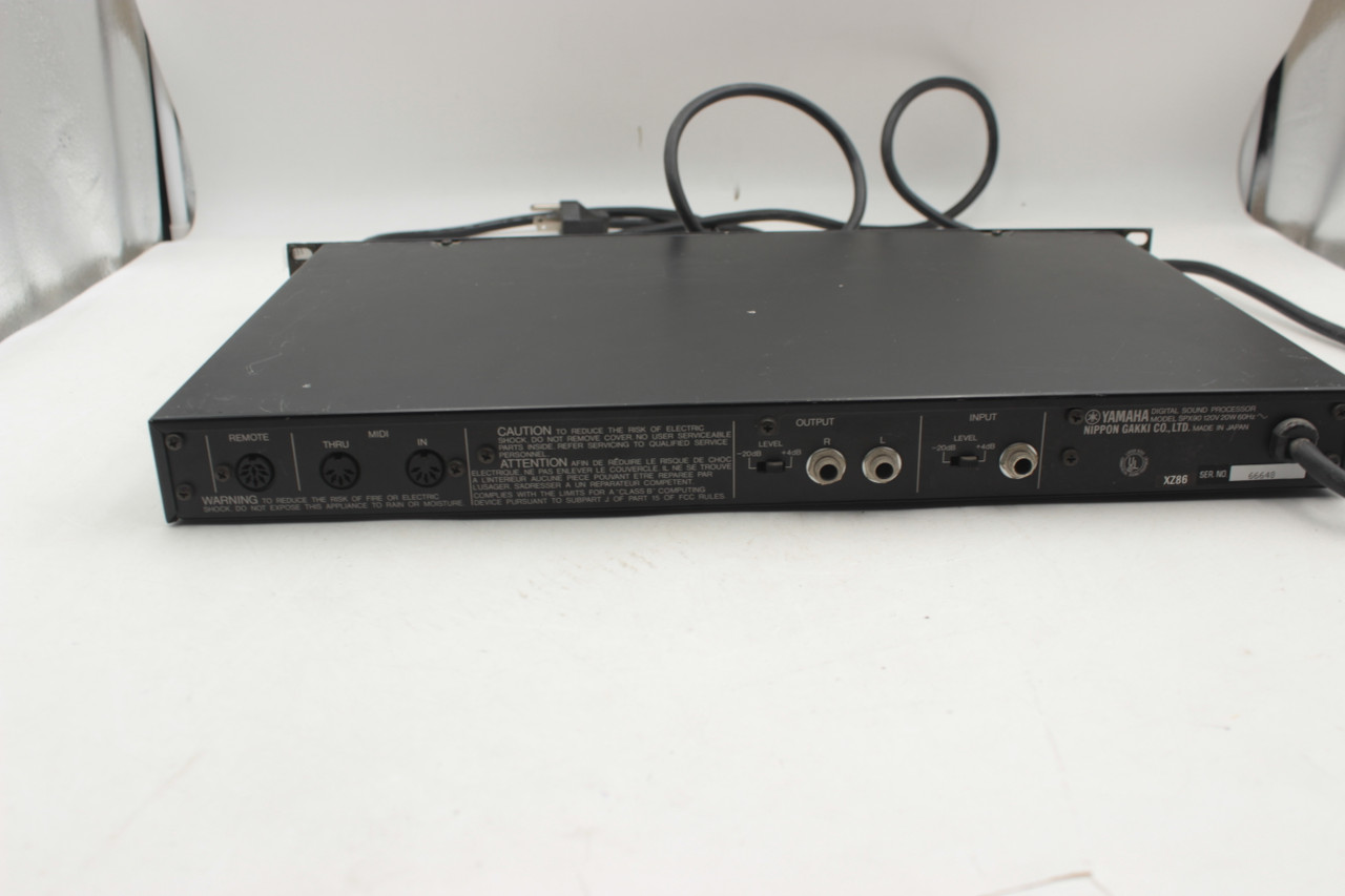Yamaha SPX90 Rack Mount Reverb Effects Processor