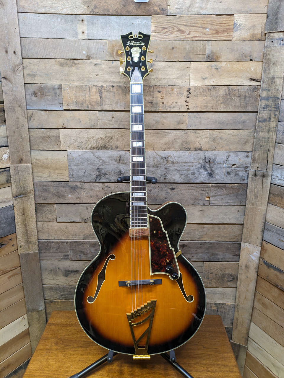 D'Angelico EXL Excel 1 Solid Top Electric Archtop Jazz Guitar w/ OHSC