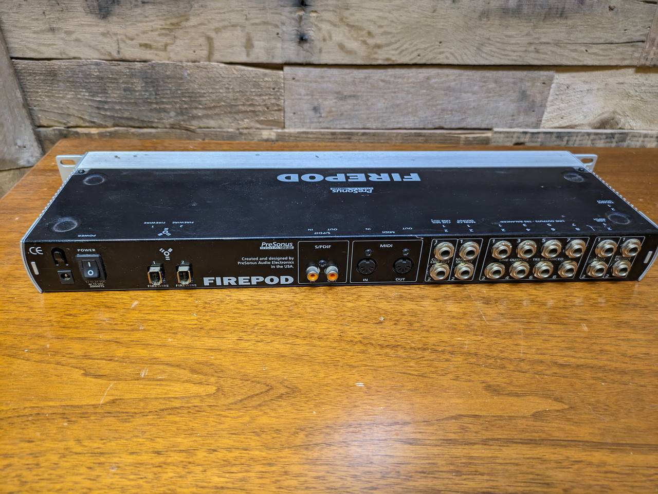PreSonus Firepod FireWire 24 Bit/96K Digital Recording Interface w ...