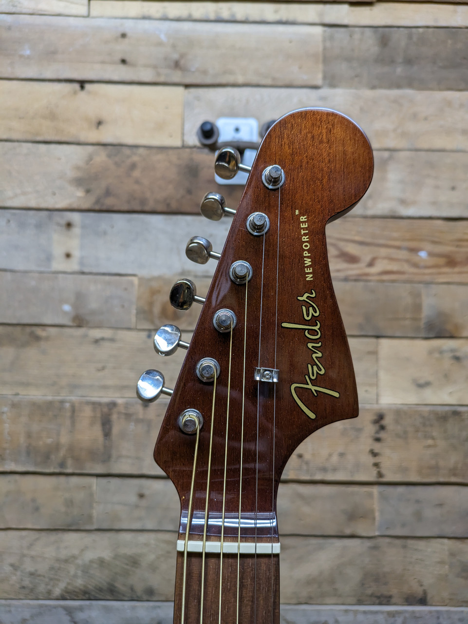 Fender Newporter Sunburst Acoustic Electric Guitar - Fishman Pickup