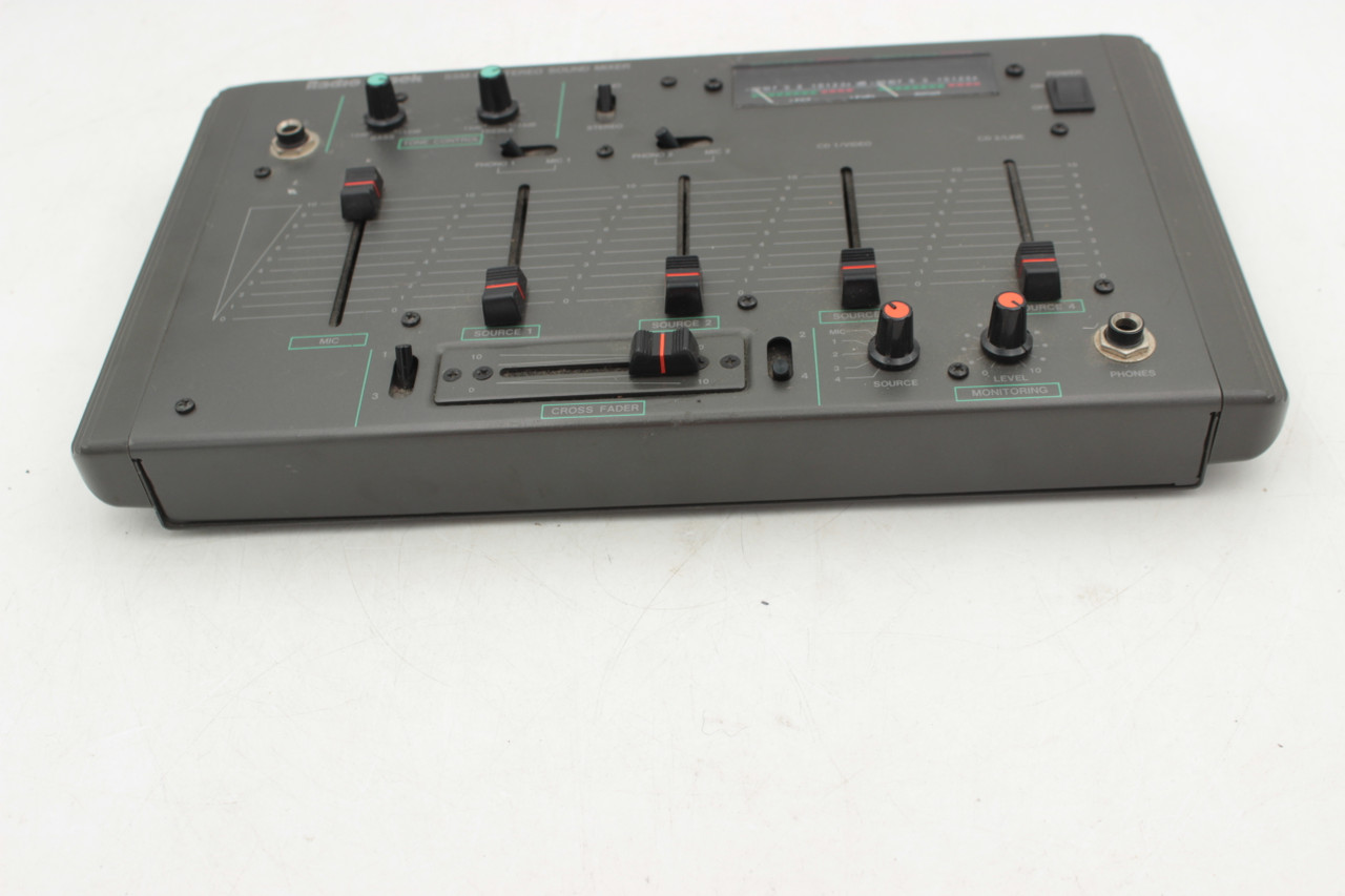 Vintage Radio Shack SSM-60 Stereo Sound Mixer w/adapter