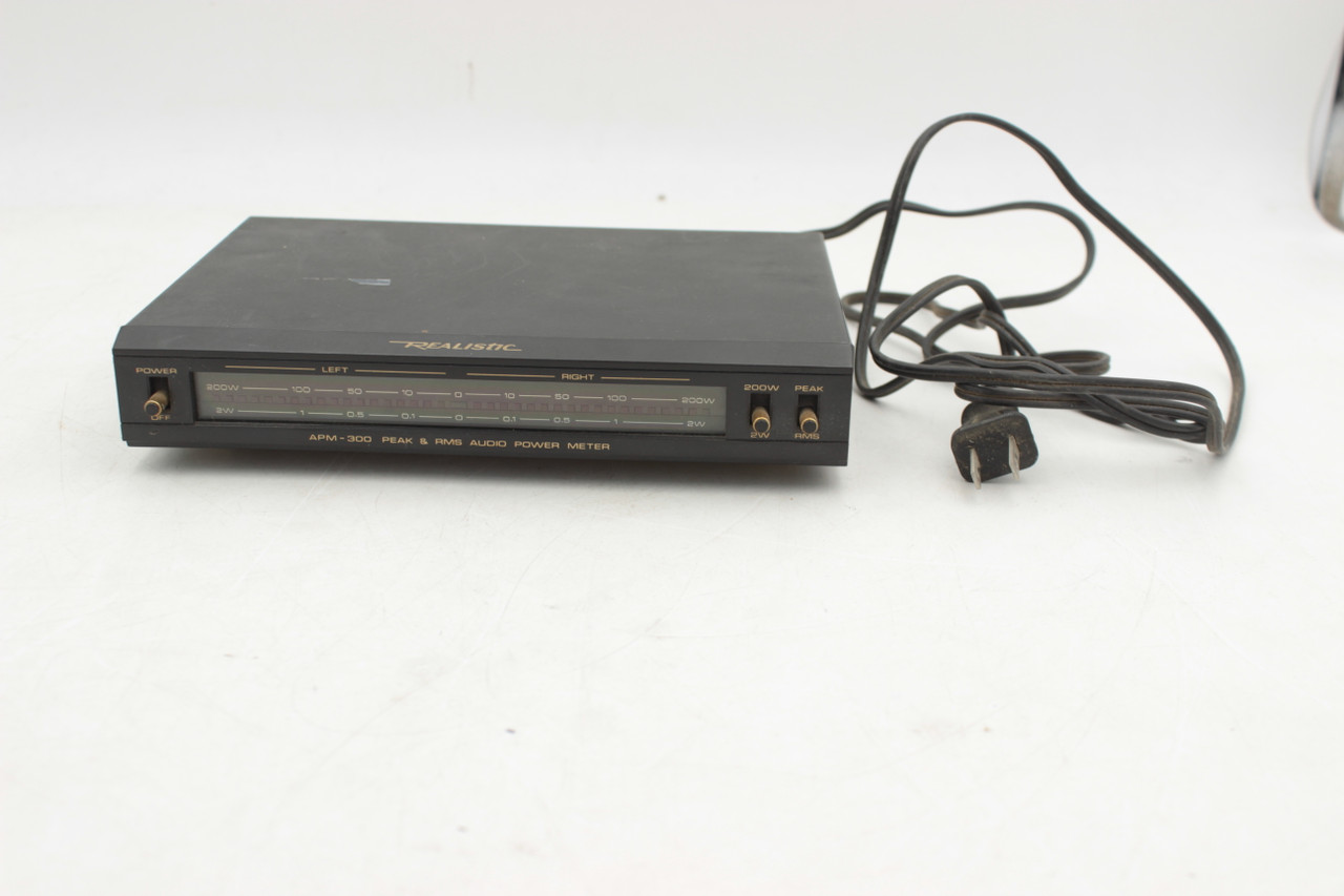 Realistic APM-300 Vintage Audio Power Meter 42-2104