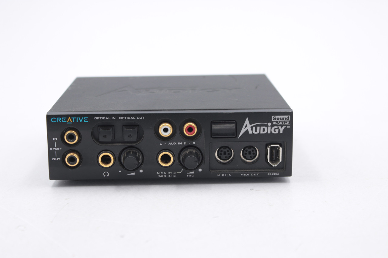 Creative SB0110 Audigy Sound Blaster Sound Card Breakout Box - no Cables