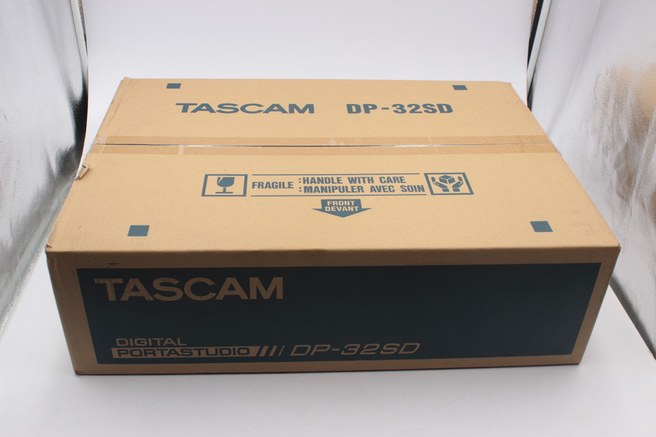 Tascam DP-32SD Digital 32-Track SD Portastudio Portable Recorder
