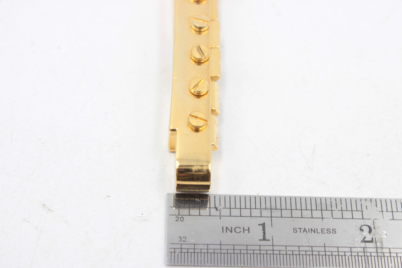 Gotoh MIJ Japan Gold Tune-O-Matic Guitar Bridge