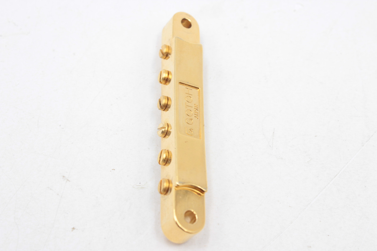 Gotoh MIJ Japan Gold Tune-O-Matic Guitar Bridge