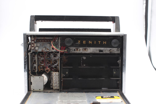 Vintage Zenith Trans-Oceanic Royal 1000-D AM/8-BAND Shortwave Radio - AS IS
