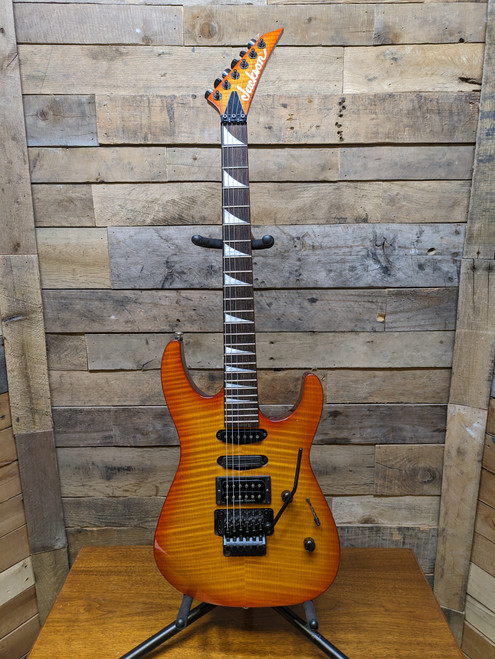 Jackson Soloist MIJ SL3 Flame Maple Electric Guitar w/ HSC Case