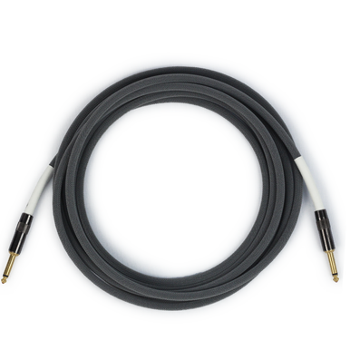 Runway Audio Instrument - Gray Cable - Guitar, Bass 10 Ft, ST-ST