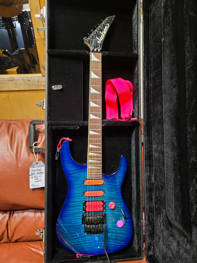 Jackson Dinky DK2 MIJ Blue w/ Floyd Rose, Kill, DiMarzio's ...