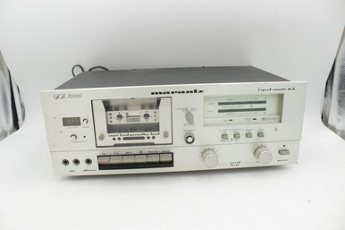 Marantz SD3000 2 Speed Cassette Deck for repair - spool speed is off