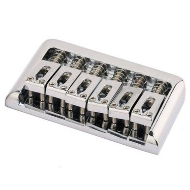Chrome Top Mount Hard Tail Strat style High Mass String Through Guitar ...