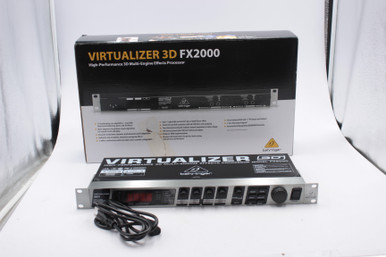 Behringer Virtualizer 3D FX2000 Multi-Engine Effects Processor