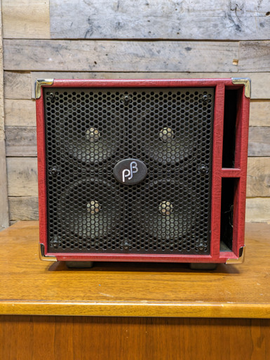 Phil Jones Bass PJB Compact 4 C4 400W 4x5" Bass Speaker Cabinet Red