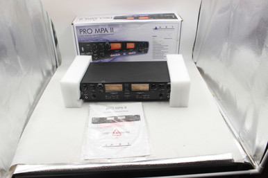 ART Pro MPA II 2-channel Rack Mount Tube Microphone Preamp