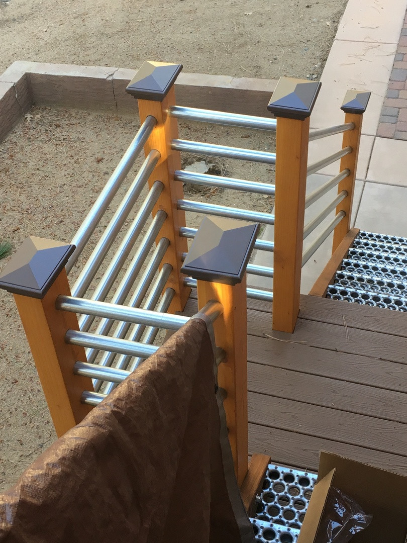 4x6 Post Cap | Brown Pyramid Top | Fence Post Caps