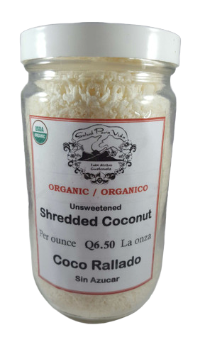 Coconut, Shredded, Unsweetened, Fine, Organic - Coco, Rallado, Sin ...