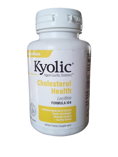 Garlic Extract, Cholesterol Health, Formula 104, 200 Capsules -Extracto ...