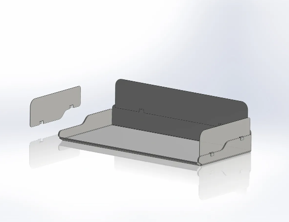 Outfitters Edge RV Skillet Grease Panel - GoIceFish