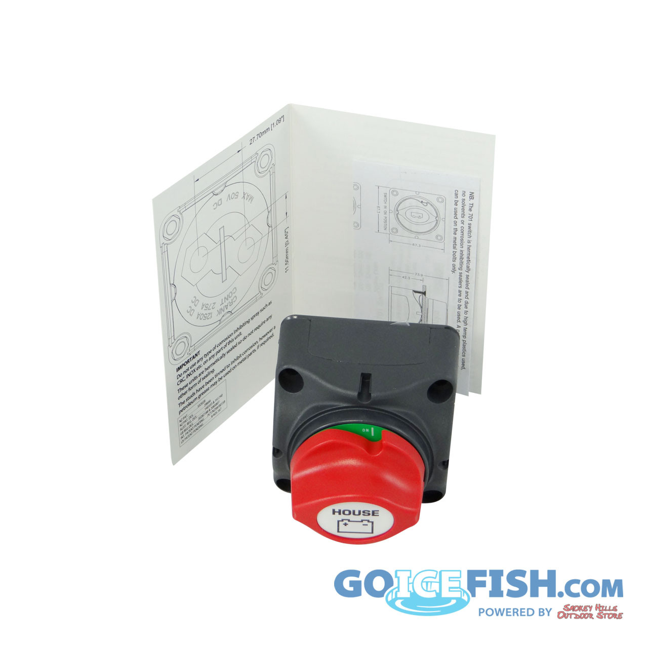 House Battery Master Switch - GoIceFish