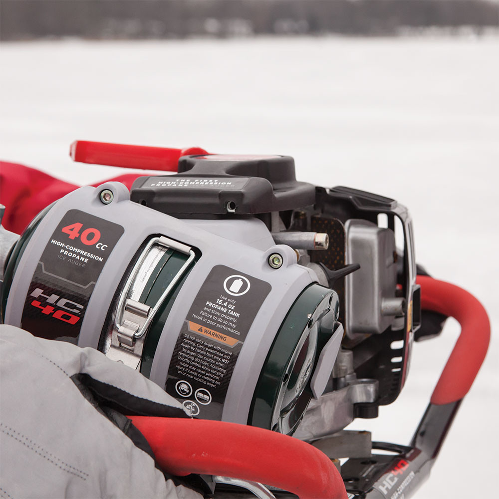 Eskimo HC40Q10 40cc 10 Ice Auger High Compression Propane Power - GoIceFish