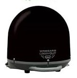 Winegard Carryout G2+ Black Stationary Satellite Antenna - GoIceFish