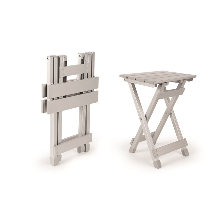 Camco 51890 Aluminum Fold-Away Side Table, Small - GoIceFish