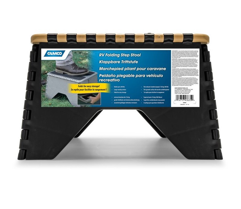 Camco 17-43638 Folding Step Stool - GoIceFish