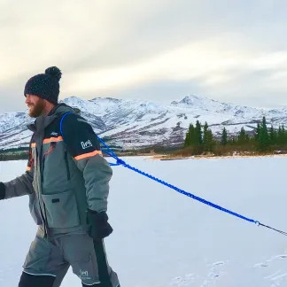 Jay Rope - Ice Sled Pull Harness/Deer Drag & Throw Rope - GoIceFish