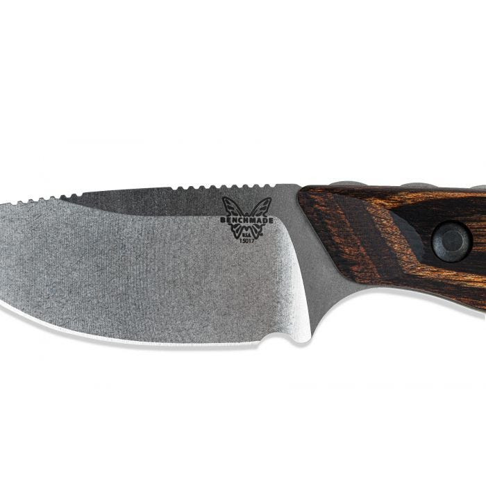 Benchmade 15017 Hidden Canyon Hunter, FB, Wood - GoIceFish