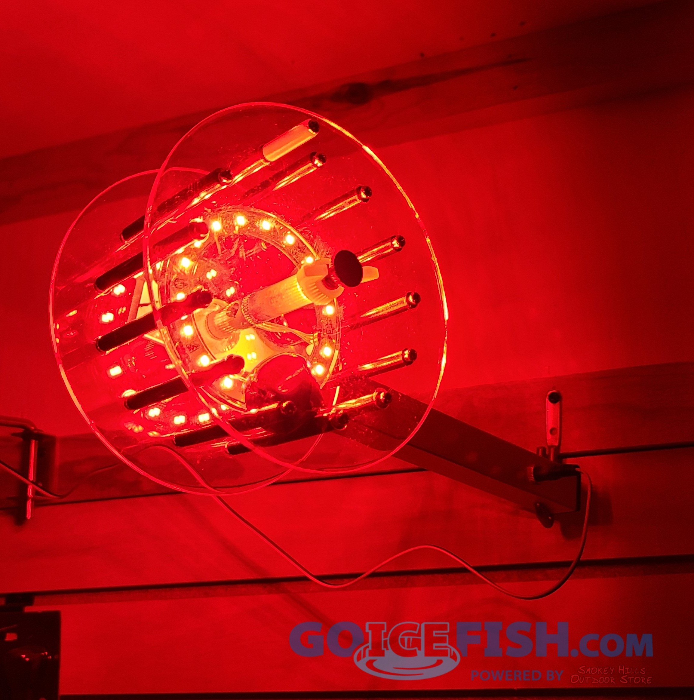 Northern Lights Multi Color Rattle Reel - GoIceFish