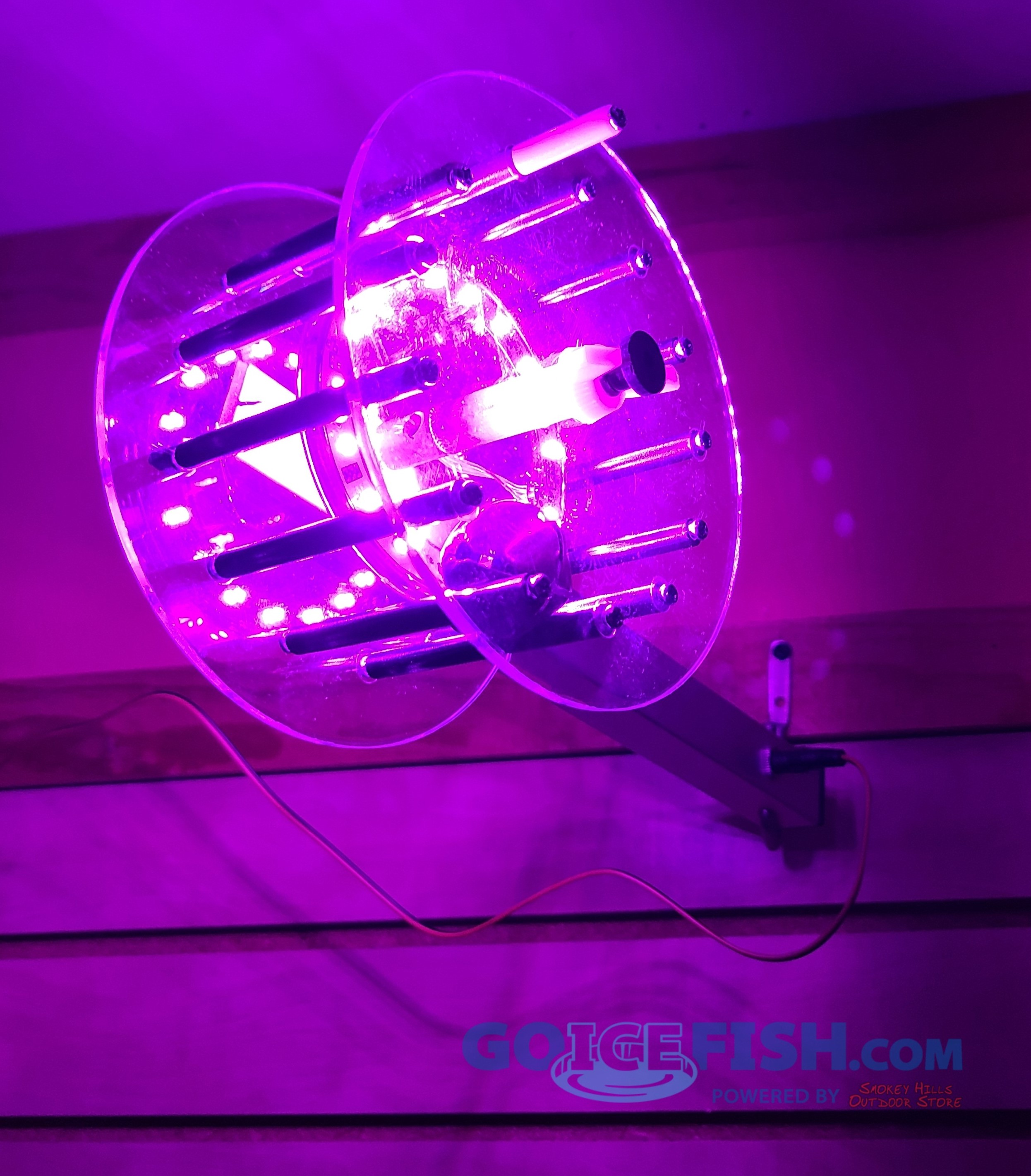 Northern Lights Multi Color Rattle Reel - GoIceFish