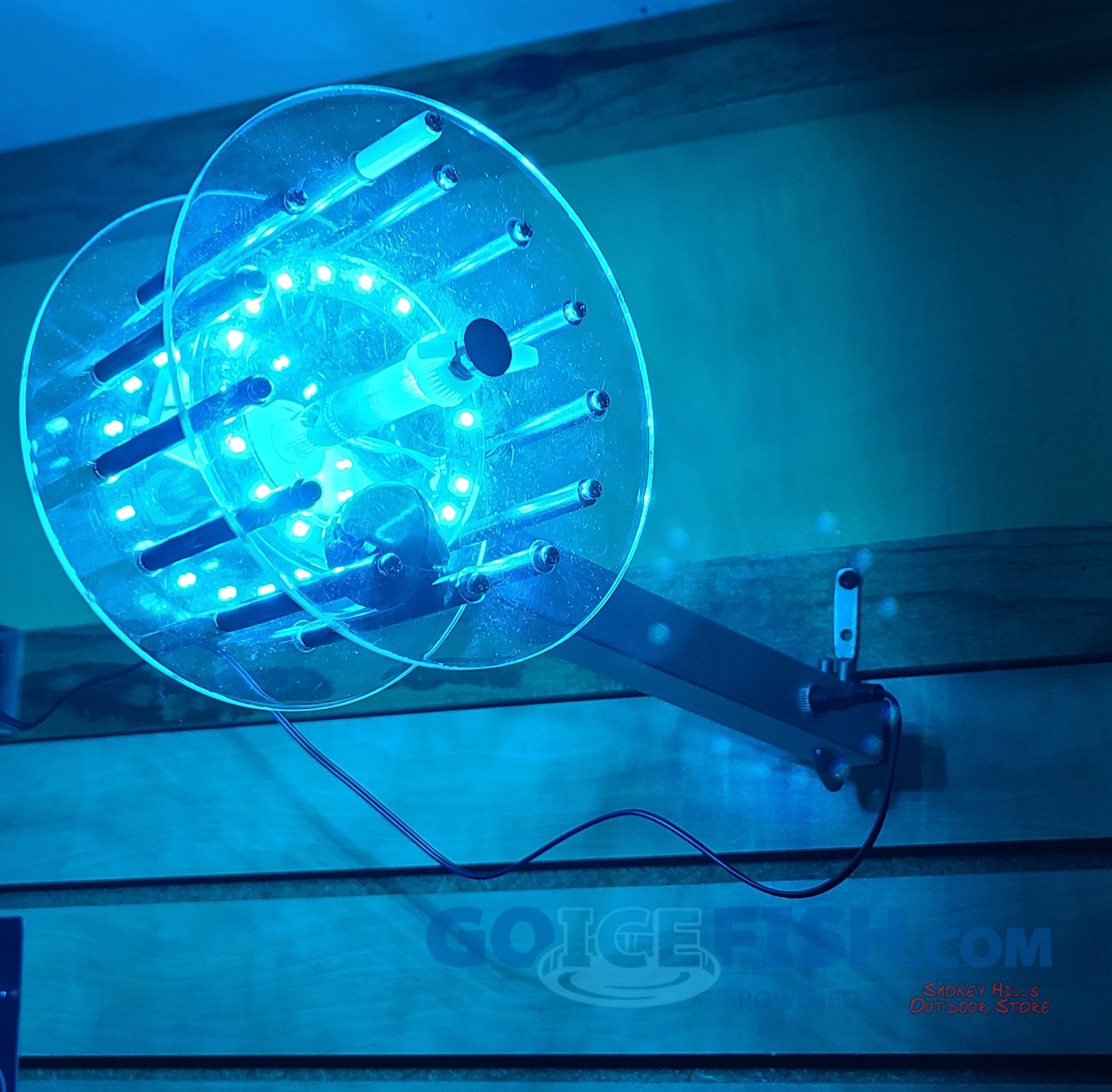 Northern Lights Multi Color Rattle Reel - GoIceFish