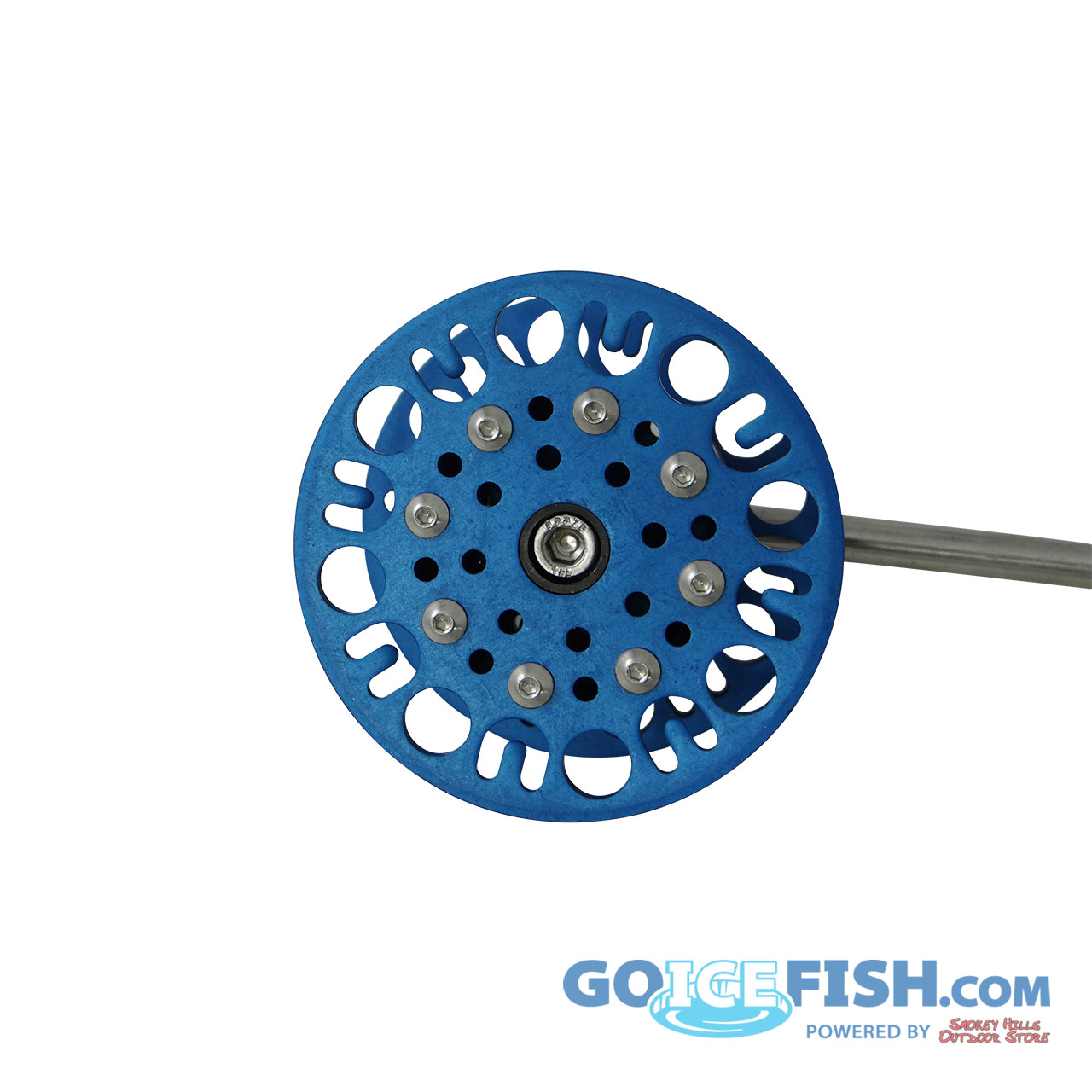 Ultimate Rattle Reel Blue - GoIceFish