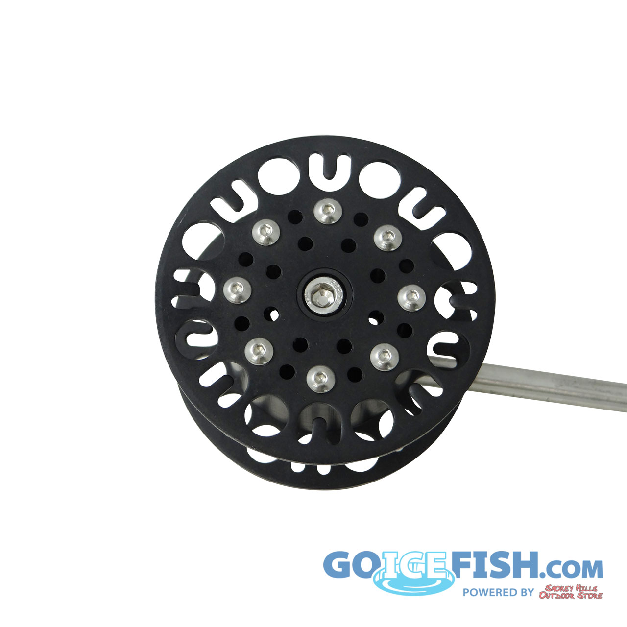 Ultimate Rattle Reel Black - GoIceFish