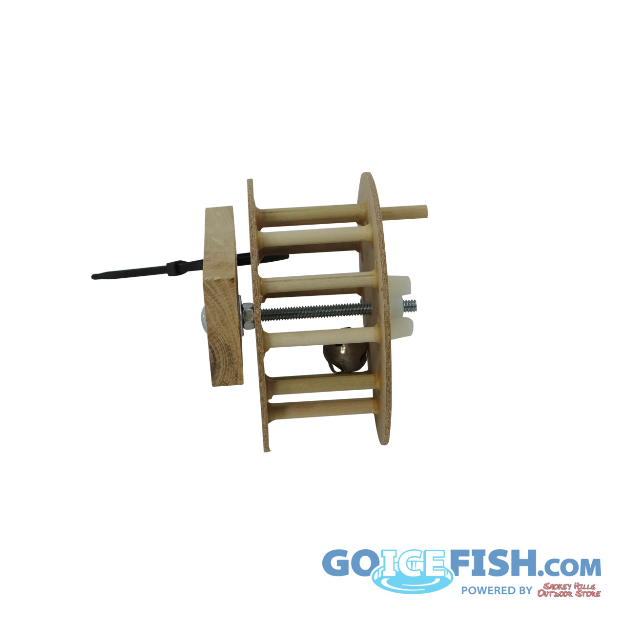 Productive 101 Wood Rattle Reel - GoIceFish