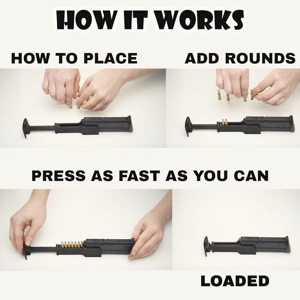 CZ SCORPION EVO 10 ROUND MAGAZINE SPEED LOADER