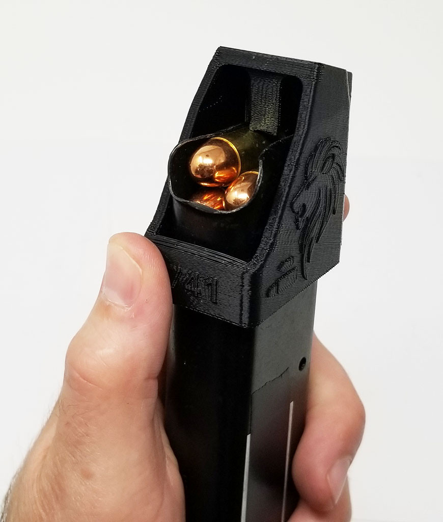 THOMPSON SMG .45 ACP SINGLE ROUNDS MAGAZINE SPEED LOADER