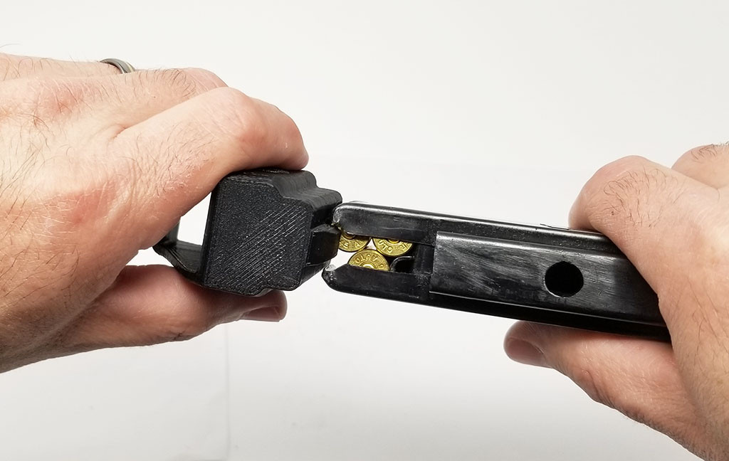 THOMPSON SMG .45 ACP SINGLE ROUNDS MAGAZINE SPEED LOADER