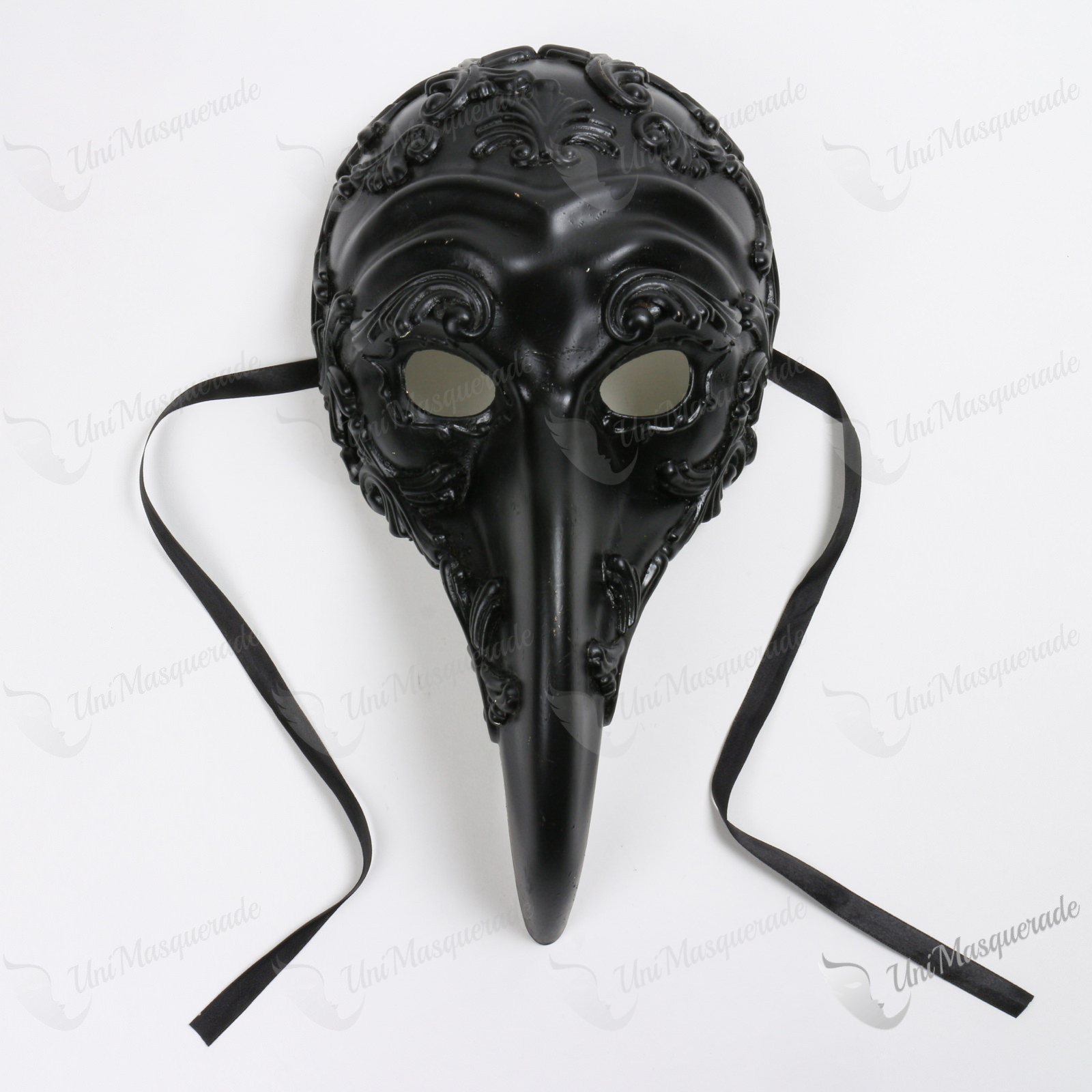Plague Doctor Curved Long Nose Venetian Mardi Gras Masquerade Mask ...