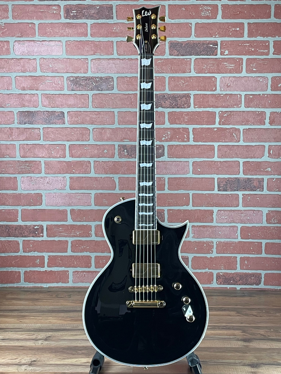 ESP LTD EC-1000 Electric Guitar - Black at No Limit Guitar Co.