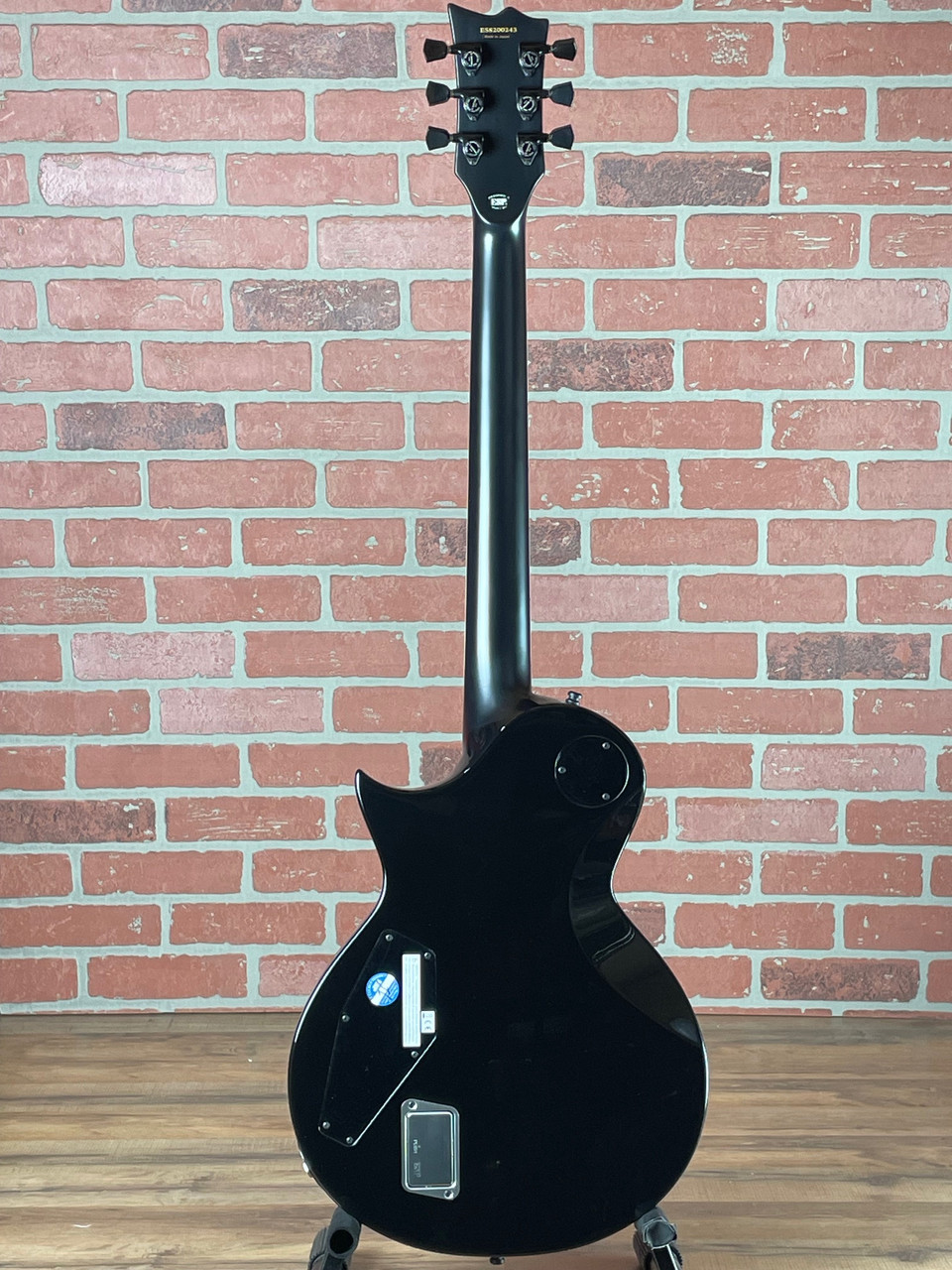 ESP E-II Eclipse QM Reindeer Blue Electric Guitar (w/ ESP Hardcase) at ...