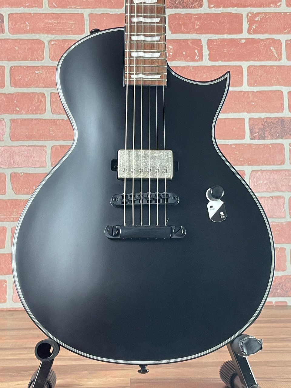 ESP LTD EC-201 Electric Guitar - Black Satin at No Limit Guitar Co.