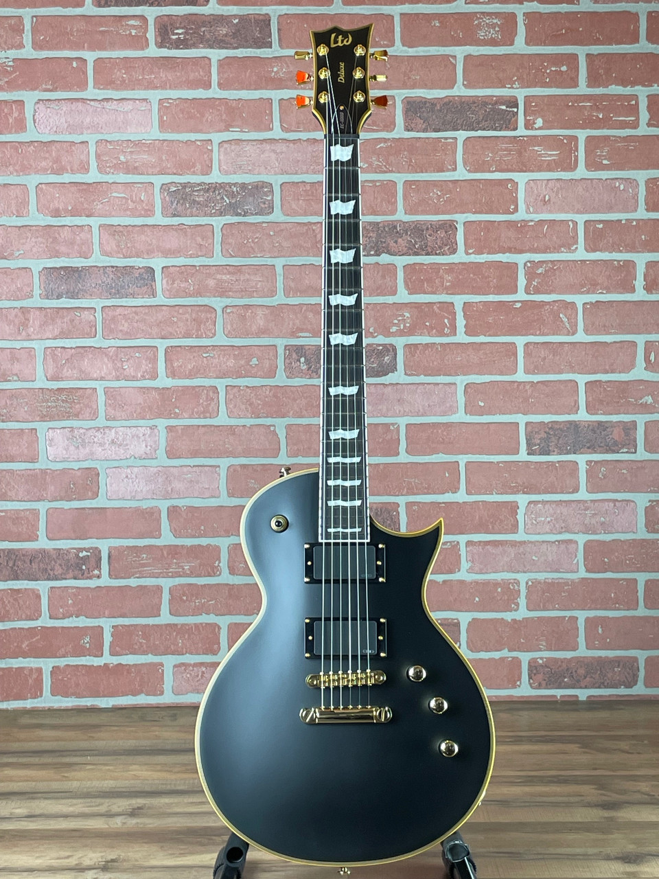 ESP LTD EC-1000 Electric Guitar - Vintage Black at No Limit Guitar Co.