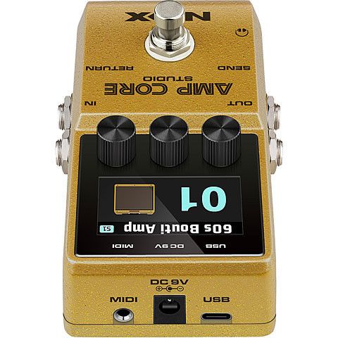 Shop NUX Amp Core Studio Guitar Amp Modeler - 26 Amp Models | No Limit ...